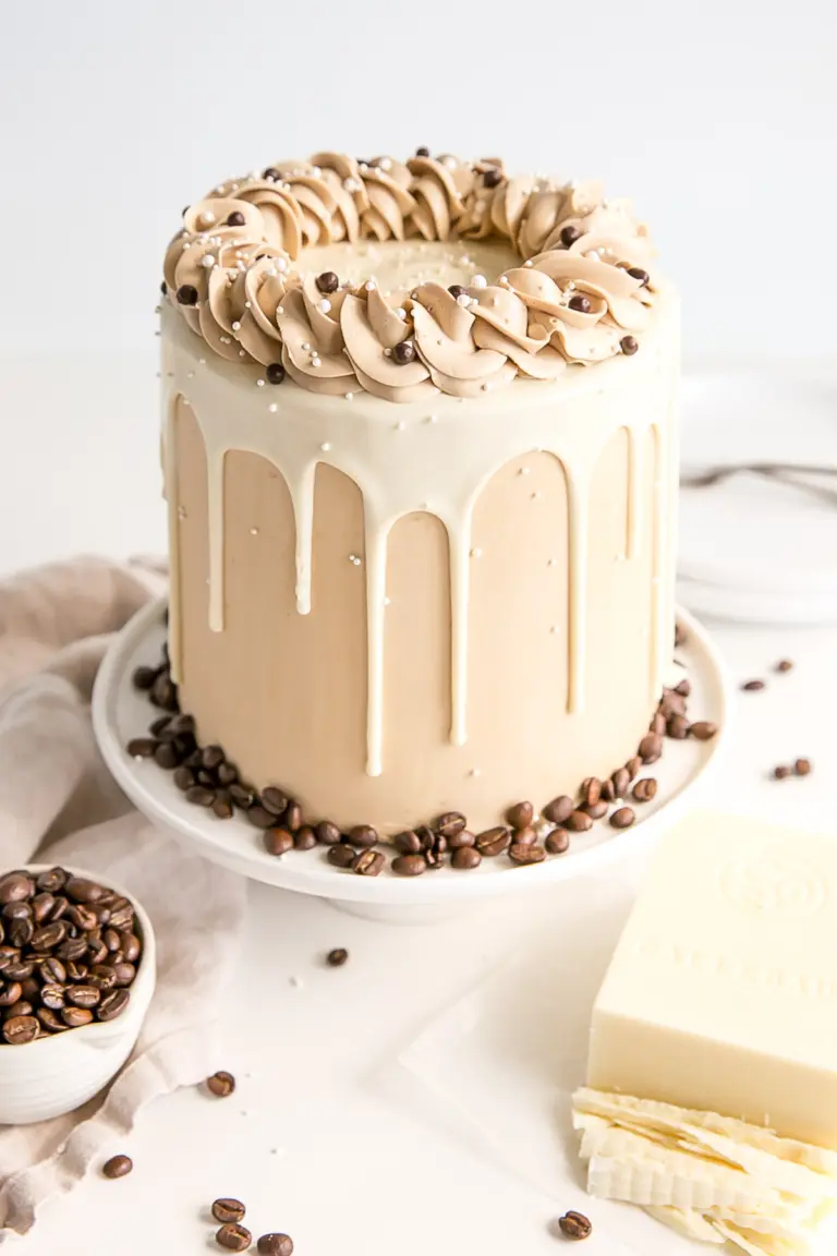 White Chocolate Mocha Cake - Liv for Cake