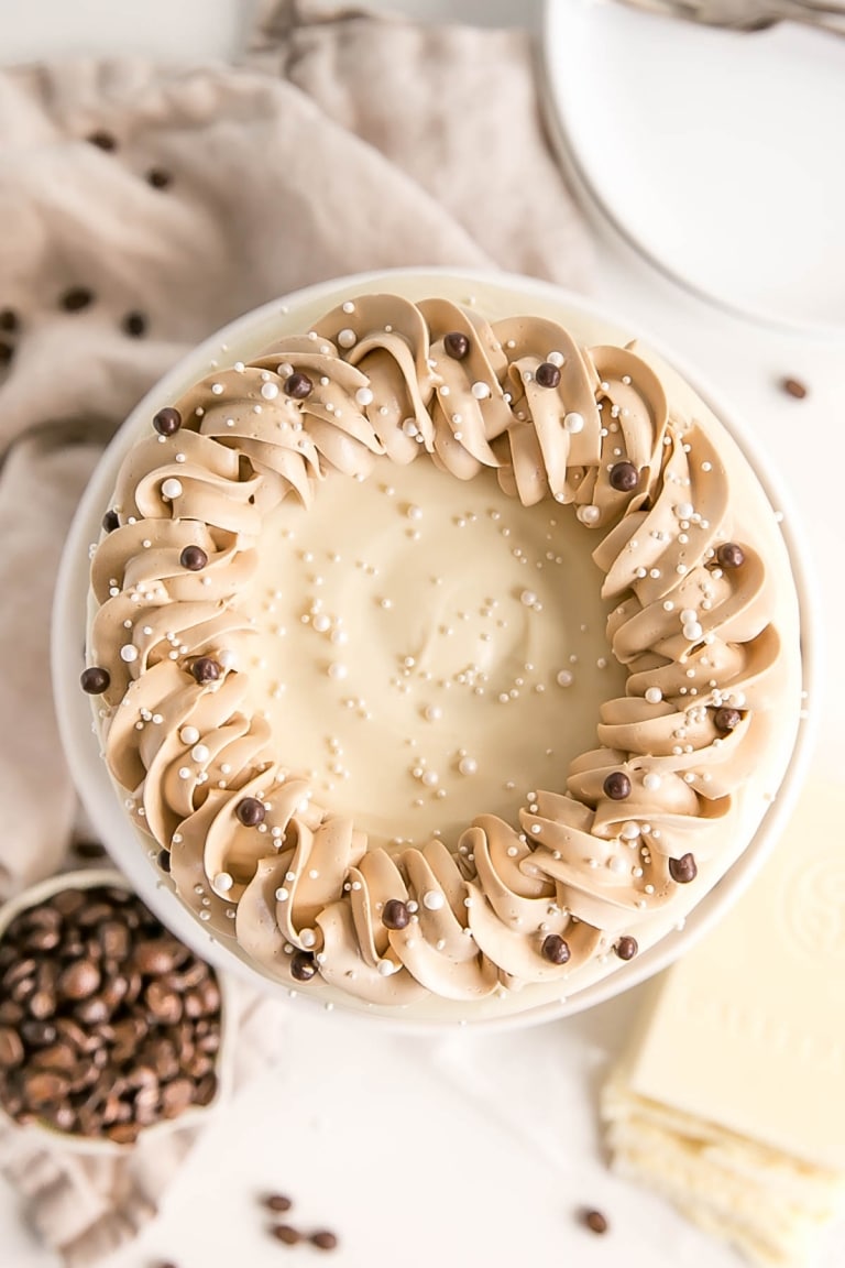 White Chocolate Mocha Cake - Liv for Cake