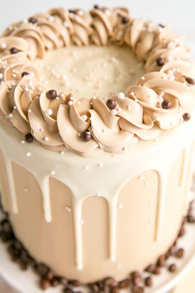 White Chocolate Mocha Cake - Liv for Cake