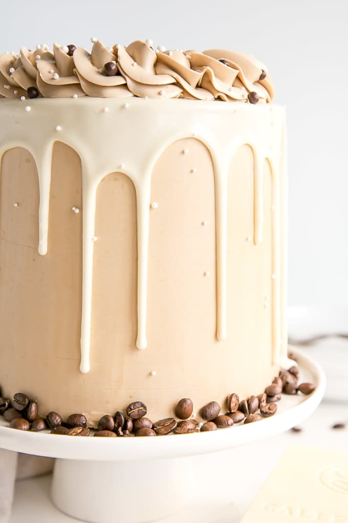White Chocolate Mocha Cake - Liv for Cake