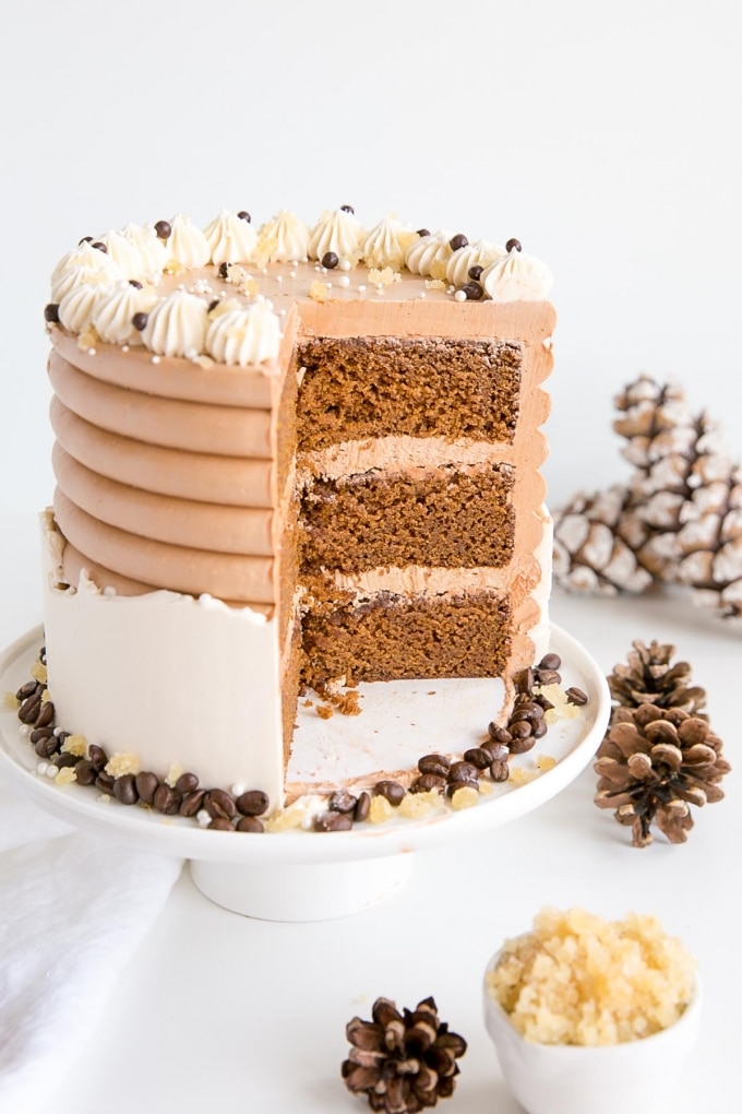 Gingerbread Latte Cake - Liv for Cake