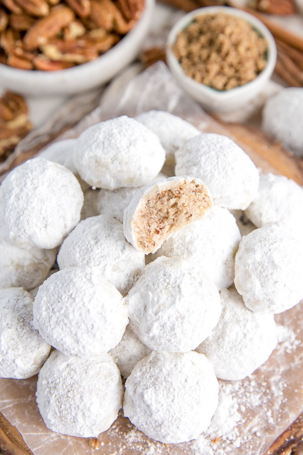 Mexican Wedding Cookies (Snowball Cookies) - Liv for Cake
