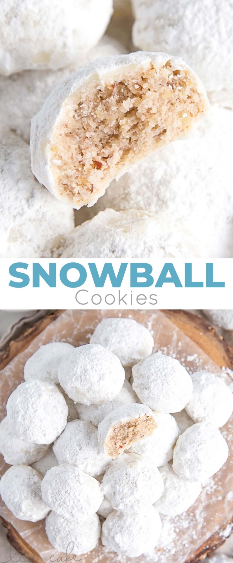 Mexican Wedding Cookies (Snowball Cookies) - Liv for Cake