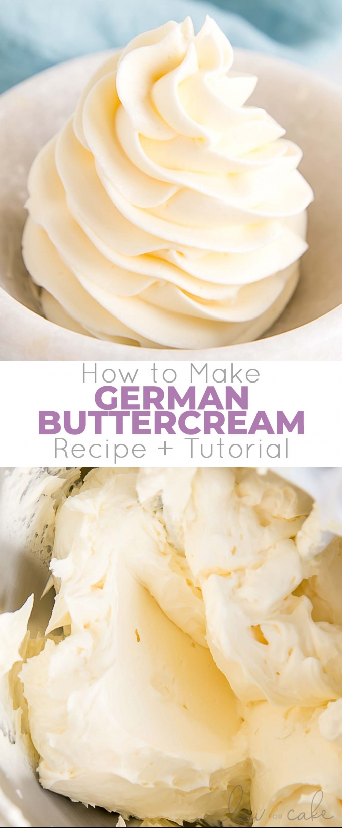How to Make German Buttercream (Custard Buttercream) - Liv for Cake
