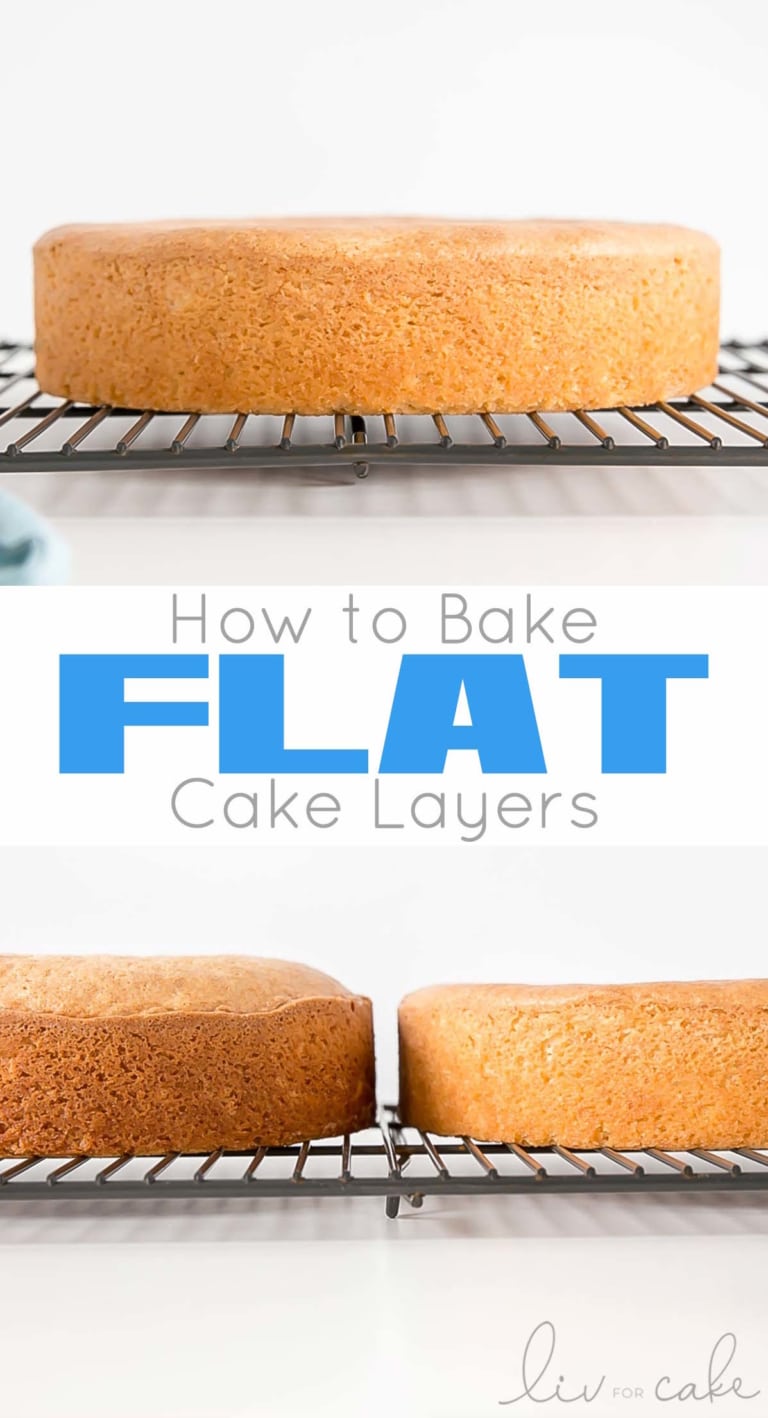 How to Bake Flat Cakes - Liv for Cake