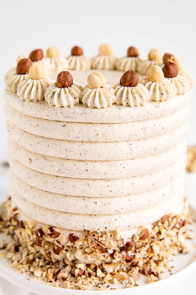 Hazelnut Cake - Liv for Cake