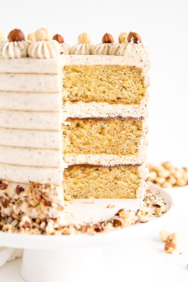 Hazelnut Cake - Liv for Cake