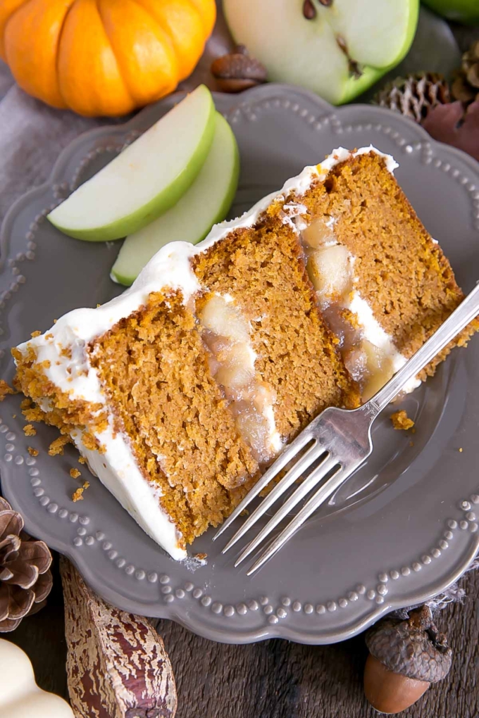 Apple Pumpkin Cake - Liv for Cake