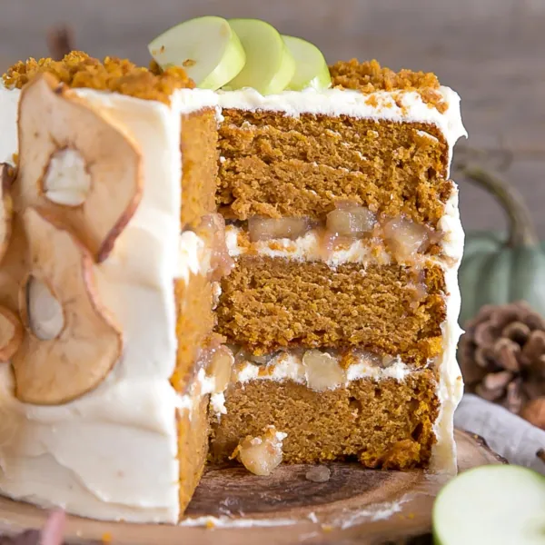 Apple Pumpkin Cake - Liv for Cake