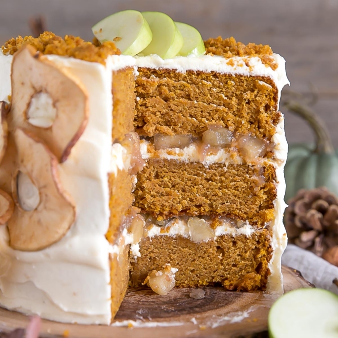 Apple Pumpkin Cake - Liv for Cake
