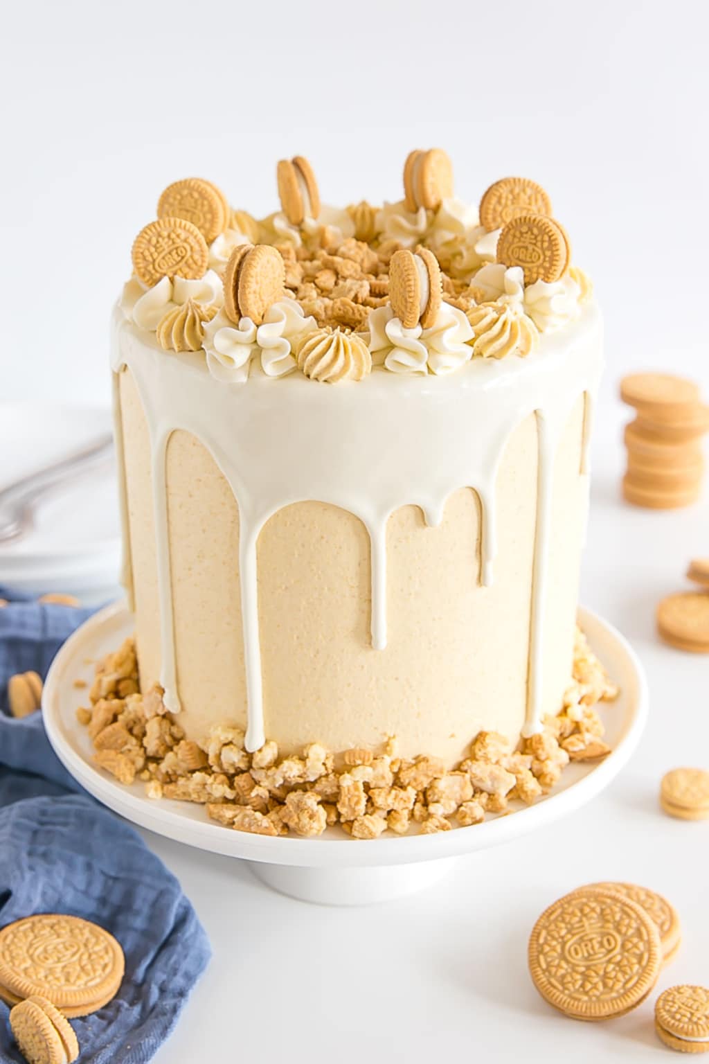 Golden Oreo Cake - Liv for Cake